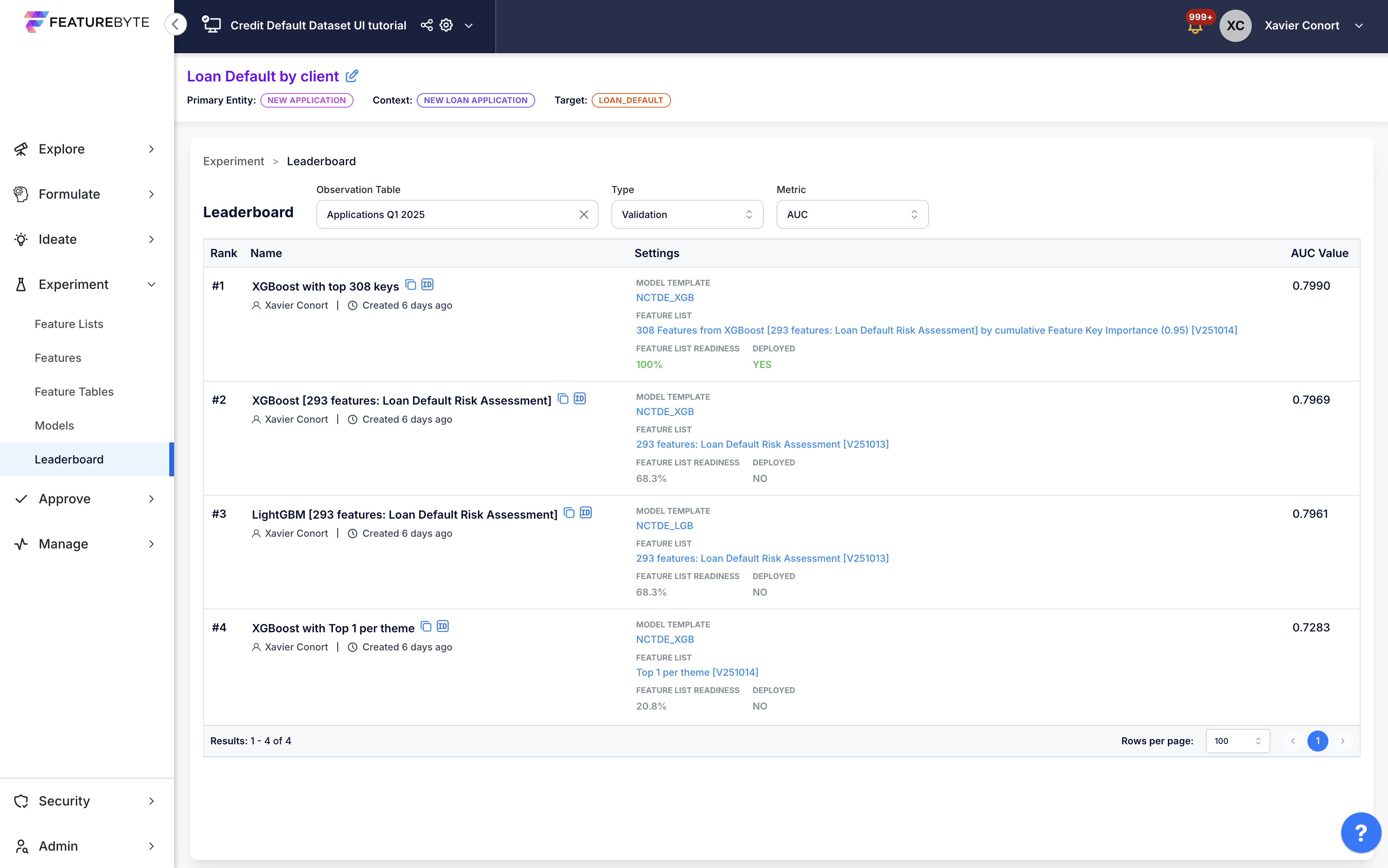 FeatureByte User Documentation